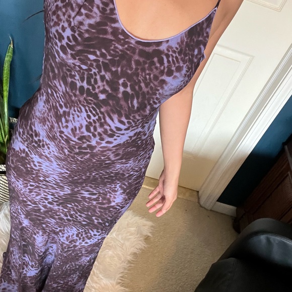 Dresses | Sold Realisation Par Penelope Purple Leopard Dress ...